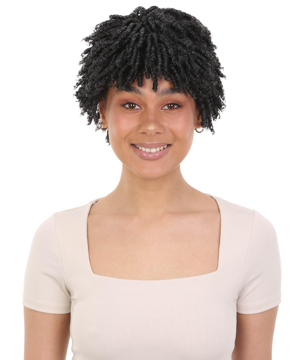 Kayla 11 Inch Curly Short Twists Spiral Curly Cap Wigs – luxluxehair