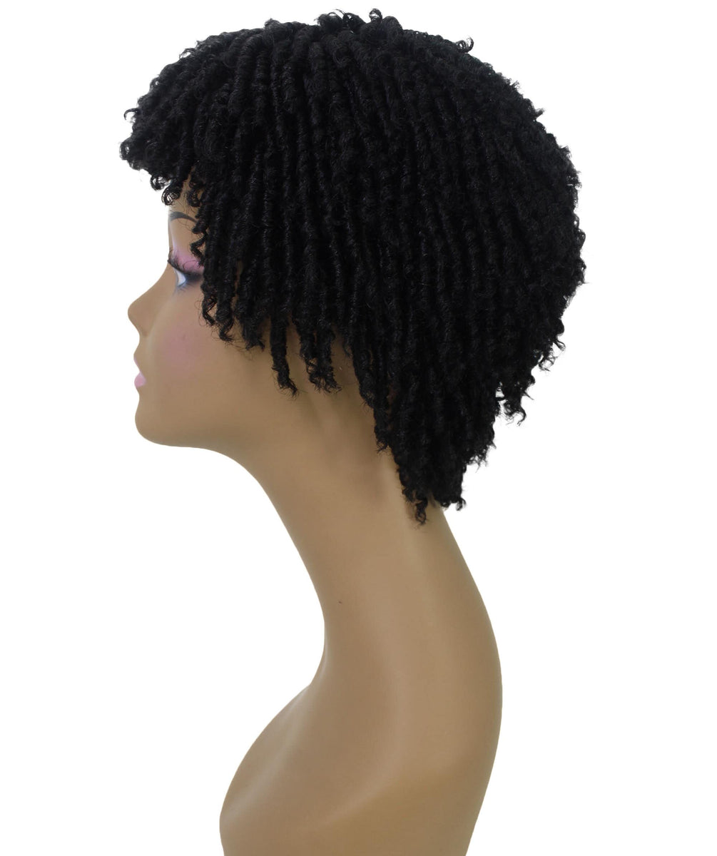 Kayla 11 Inch Curly Short Twists Spiral Curly Cap Wigs – luxluxehair